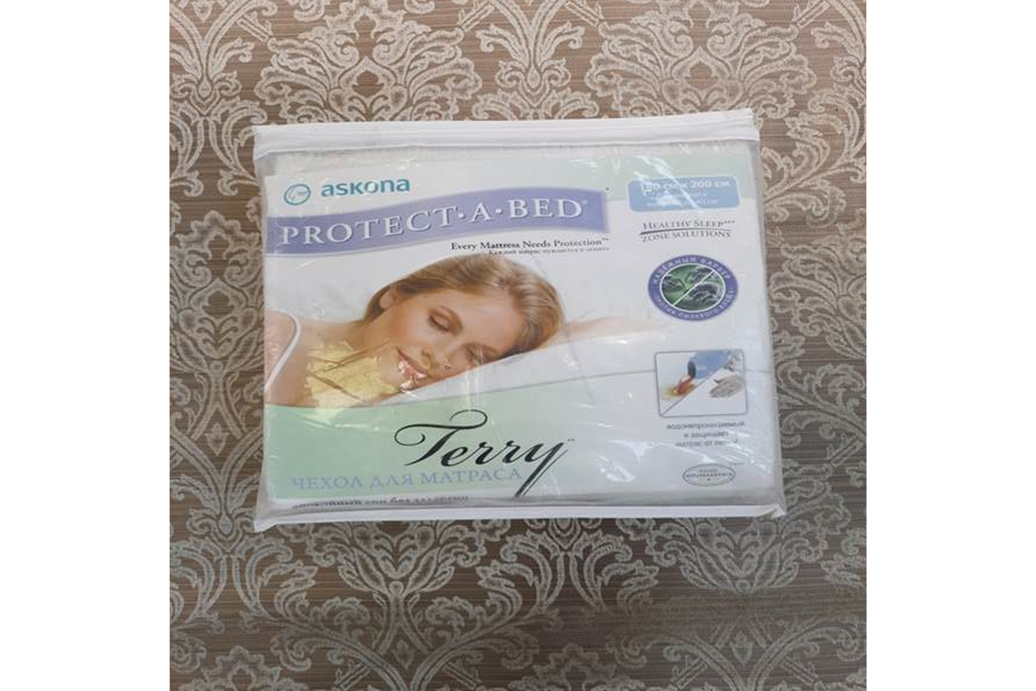 Чехол на матрас Protect-a-Bed Terry (180 х 200 см) , Белый купить в ...